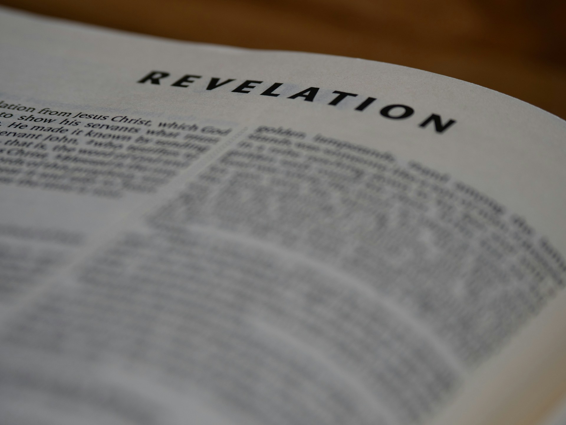 The Books of the Bible: Part 8 – Revelation (N.T. Prophecy) | Mission ...